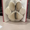 PAW PRINT Book Folding Pattern — 168 Folds (336 Numbered Pages). PDF ...