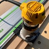 Dewalt Router Adapter for Festool Track Saw Guide Rails - DCW600B 20v ...