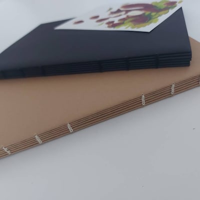 Ecofriendly Handmade Booklet 100% Recycled Kraft Paper DIN - Etsy