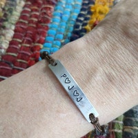 Pro-life Bracelet/choose Life/pro Life Movement/washer - Etsy
