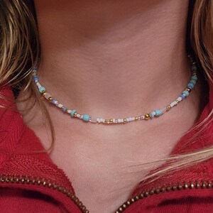Summer Seed Bead Necklaces Trendy Jewelry Beaded - Etsy