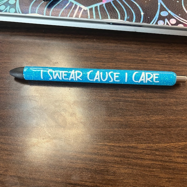 Snarky Pens Series: Work Humor Inkjoy Glitter Resin Pens for Medical ...