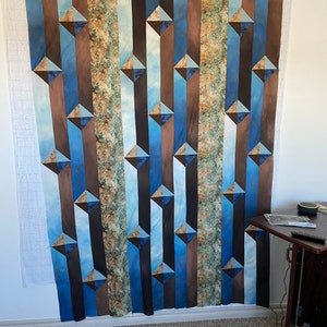 Astral Vision-panel Quilt Pattern Bound to Be Quilting - Etsy