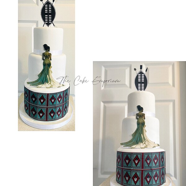 Gold Wedding Clip Art, Bridal Wear Fashion Clipart, Women of Color ...