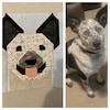 Pit Bull Terrier Dog Puppy Quilt Block PDF Pattern includes ...