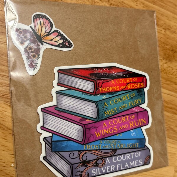 ACOTAR Books Vinyl Sticker - Etsy