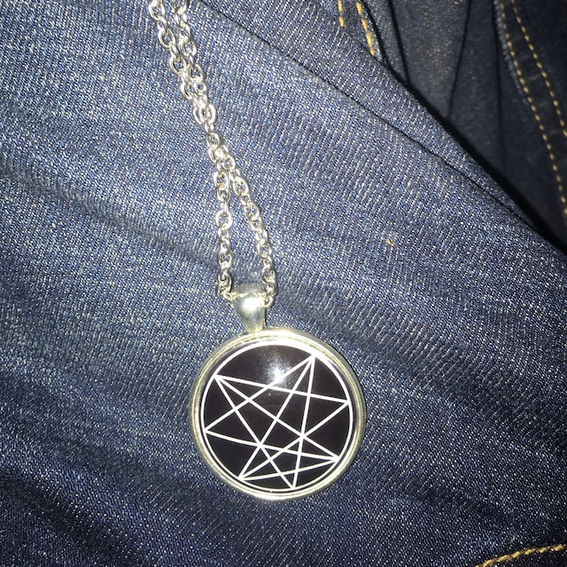 ONA necklace O9A sigil the Order of Nine Angles pendant | Etsy