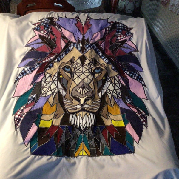 Lion and Lioness Patchwork Patterns , Lion and Lioness Quilt Patterns ...