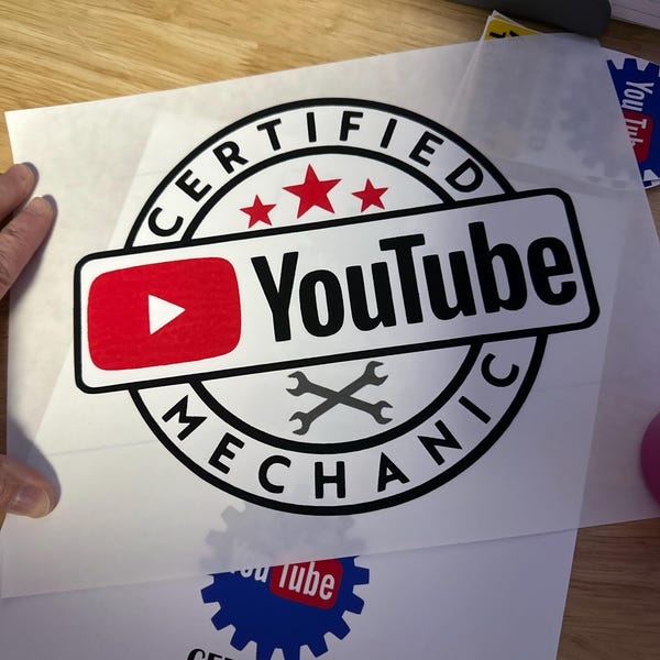 Youtube Certified Mechanic Digital File, Mechanic Certificate, DIY ...