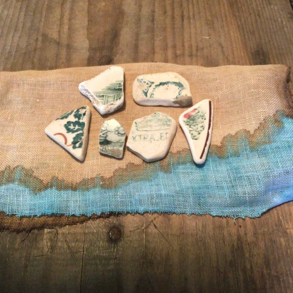 Large Sea Pottery Ornament Piece. Natural Ocean Shaped Beach Terra ...