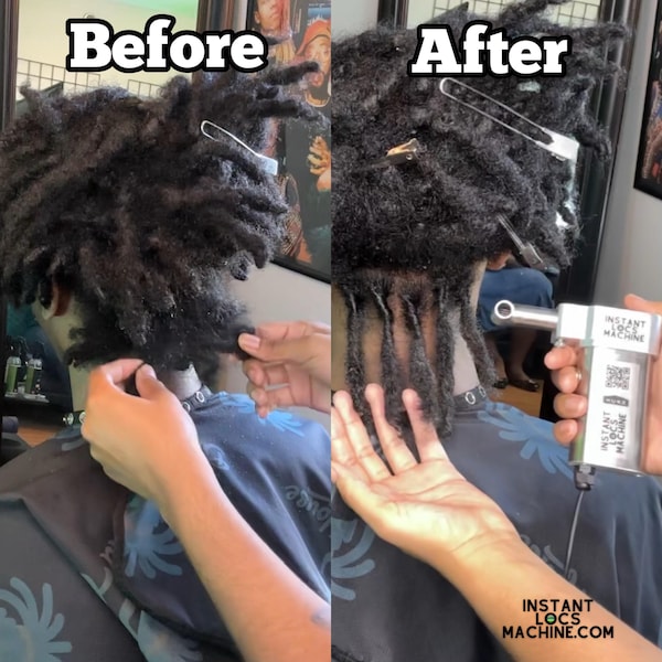 Instant Locs Machine Automatic Dreadlock Machine Make Instant Loc ...