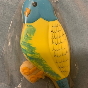 Parakeet Cookies, Bird Cookies - Etsy
