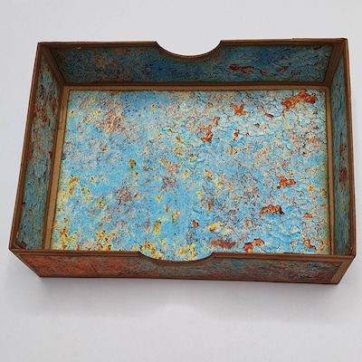 Turquoise Blue Rust Paper Pack, Printable Paper Pack, Digital Paper ...