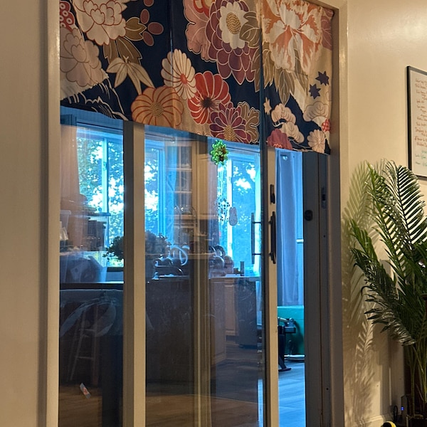 Custom Noren Curtain, Short Panel, 20+ Patterns, Doorway Curtains ...
