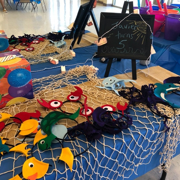 Under the Sea Headbands Birthday Party Favors and Decor for Mermaid ...