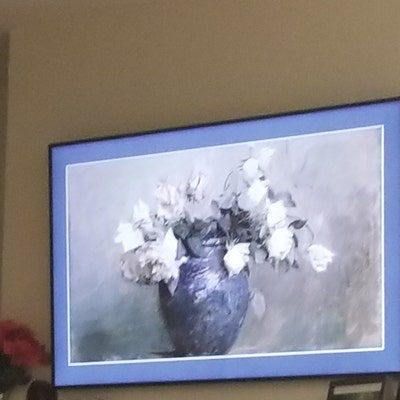 Roses Frame TV Art Vintage Flower Still Life DIGITAL Download Painting ...