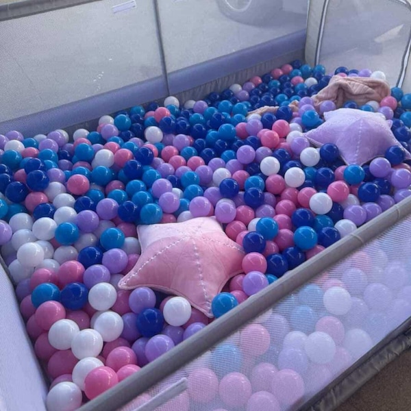Soft Play Ball Pit, Large White Ball Pit, Soft Play Equipment, Gift for ...