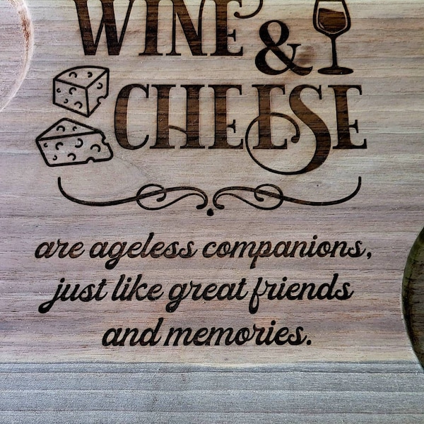 Wine and Cheese Board Svg, Chopping Board Sayings, Cutting Board Quote, Kitchen Towel Svg ...