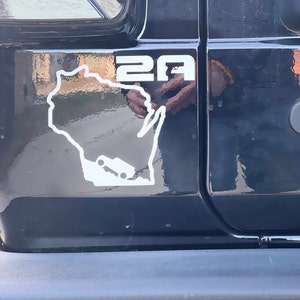 2x4 Decal Custom Vinyl Sticker - Etsy