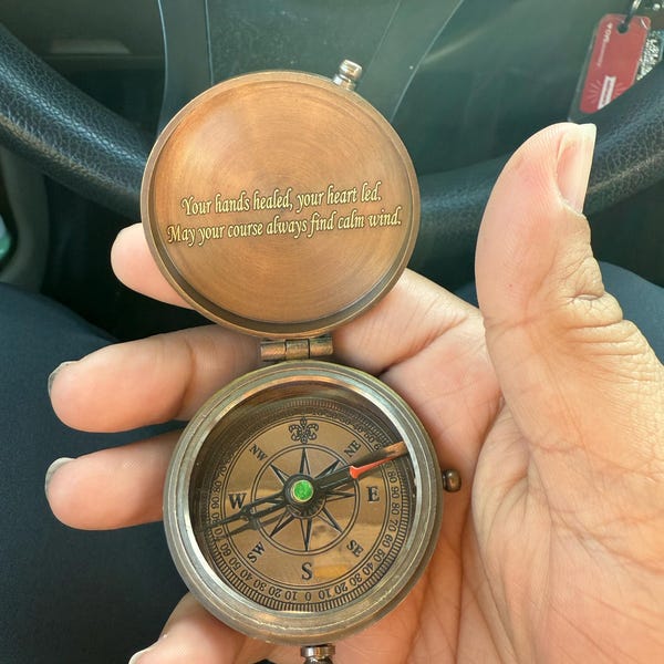 Engraved Compass, Christmas Present, Father’s Day Gift, Mother’s Day ...