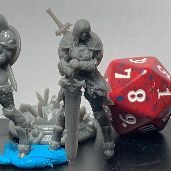 Brutal Sexy Pinups 3D Printed Minifigures for Fantasy Miniature ...