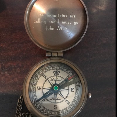 Compass Personalized Compass Christmas Gift Anniversary - Etsy