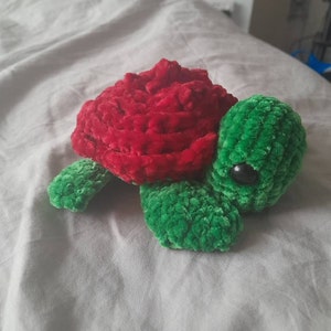 Rose Turtle Crochet Pattern PDF Download, Beginner Friendly Amigurumi ...