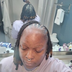 60 Anwi Textured Locs Made From 100% Human Hair Sizes 0.4cm & 0.5cm, - Etsy