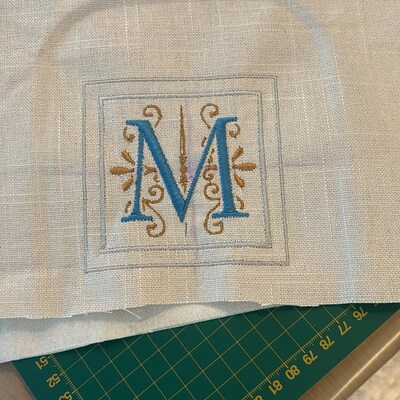 Small Size Machine Embroidery Font Collection BX Fonts 16 Fonts 1/4 ...