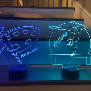 Shimmering Light up Personalized Custom Party Box Table - Etsy