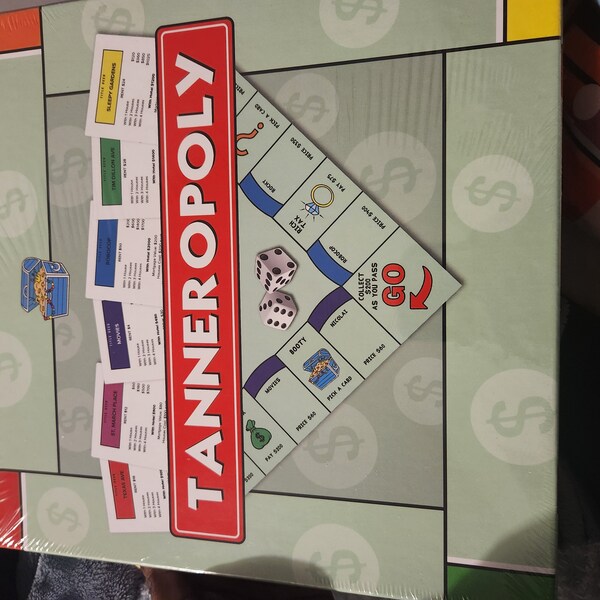 Customopoly - Custom Board Game: Opoly Personalized Board Game. A Group ...