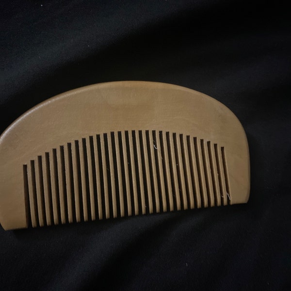 Personalized Customize Logo Combs-handmade Fine Tooth Wood Comb Beard ...