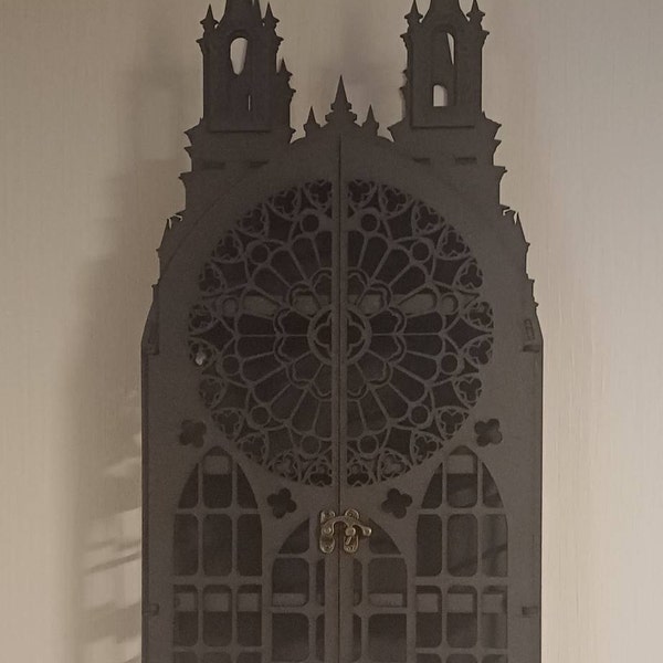 Gothic Display Cabinet, Gothic Décor, Gothic Tower, Gothic Castle ...
