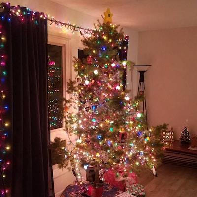 Mario Star Tree Topper Nintendo Switch Christmas Tree, Super Mario ...