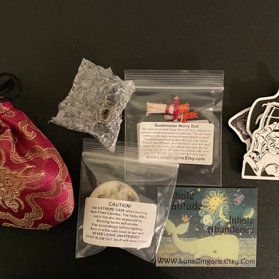 Mojo Bag Kit, Gris Gris Bag Kit, Hoodoo Bag Kit, Conjure Bag Kit, Root ...