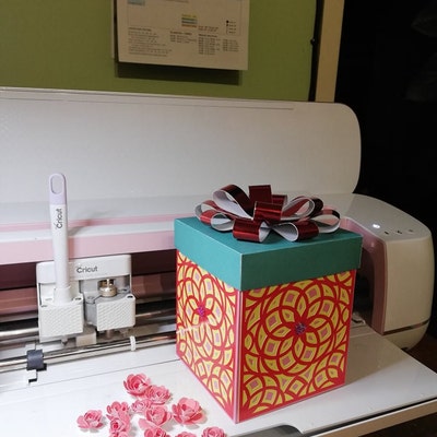 Tower Explosion Box SVG Explosion Box Gift Box Tower Gift Box Tiered ...