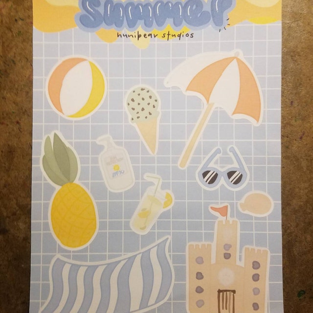 sticker sheets for people who love creating :D by hunibearstudios