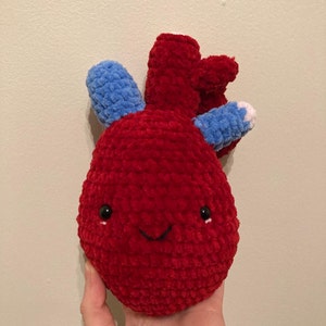 11 Crochet Organs Patterns EBOOK PDF Amigurumi Heart Liver - Etsy