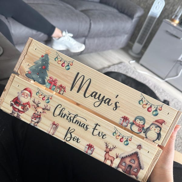 Personalised Book Crate Little Library Story Book Box Personalised Book ...