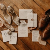 Champagne Pink and Ivory Wedding Invitation Suite - Etsy UK