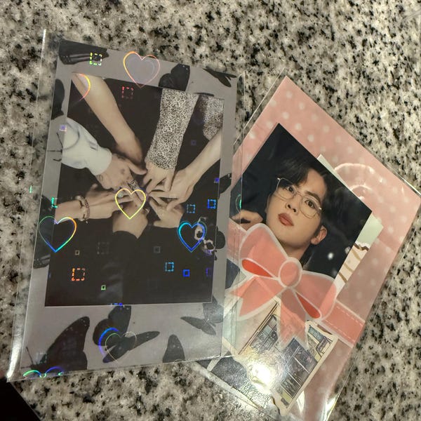 DIY Toploader Deco Kit read Description Kpop Bts Stationary Coquette ...