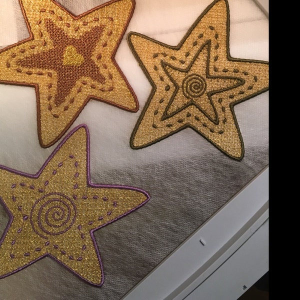 Freestanding Lace Stars - FSL Stars in 3 Variants and 3 Sizes - 9 ...