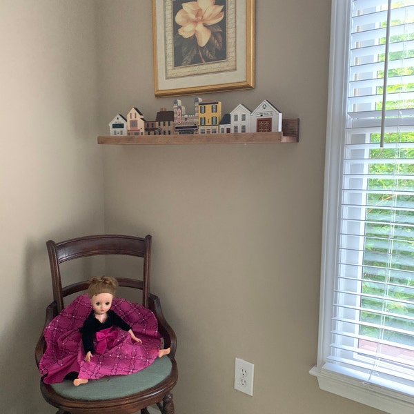 Wide, 28", 30", 32", or 34 Inches, Floating Ledge Shelf, Picture Ledge ...