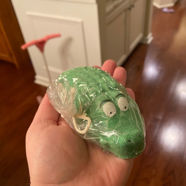Gator Bath Bomb With Surprise Toy Inside - Kids Crocodile Alligator - Etsy