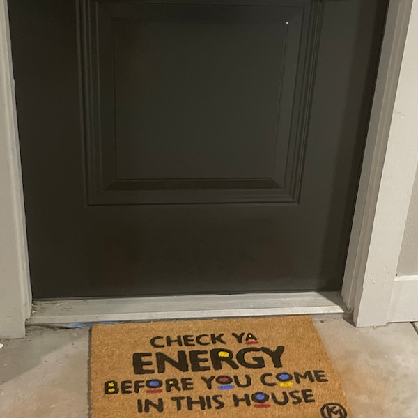 Get Tah Steppin Doormat Mat | Funny Doormat | Martin Theme Doormat ...