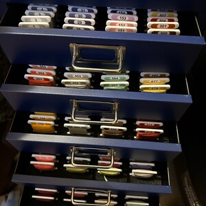 Foam Inserts for Wide IKEA Alex 6 Drawer Unit Storage for Bobbins - Etsy