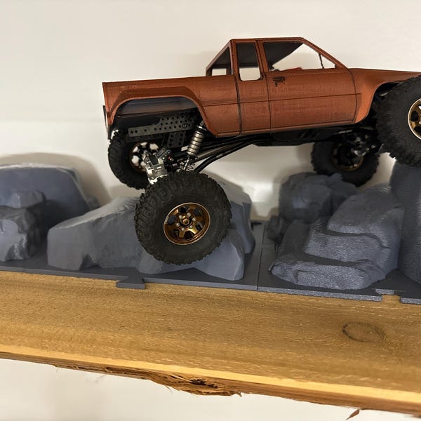 1:24 Scale Modular 20"x38" RC Rock Crawling Course 3D Print FILES ...