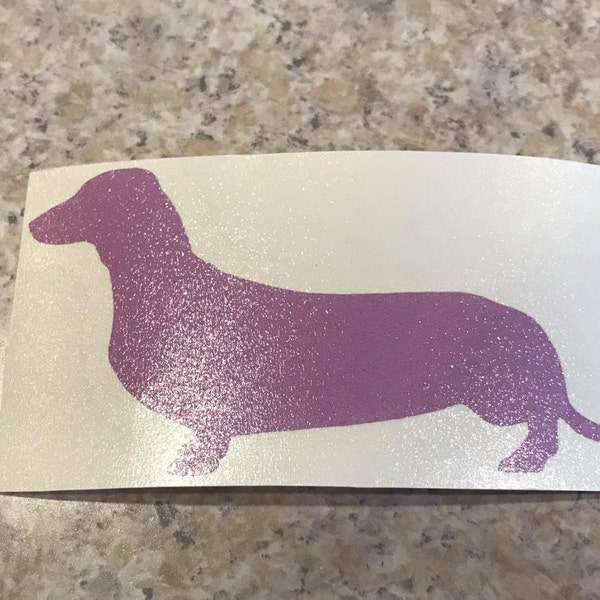 Dachshund V2 Vinyl Decal, Dachshund Sticker, Gift for Dachshund Lover ...