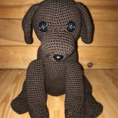 CHOCOLATE LAB PDF Crochet Pattern english Only (Instant Download) - Etsy