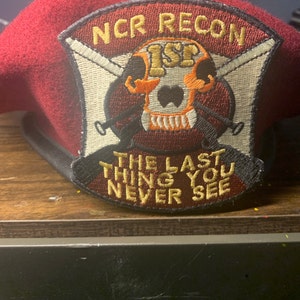 Fallout Inspired NCR Style Patch With 2.5x3.5 Hook - Etsy